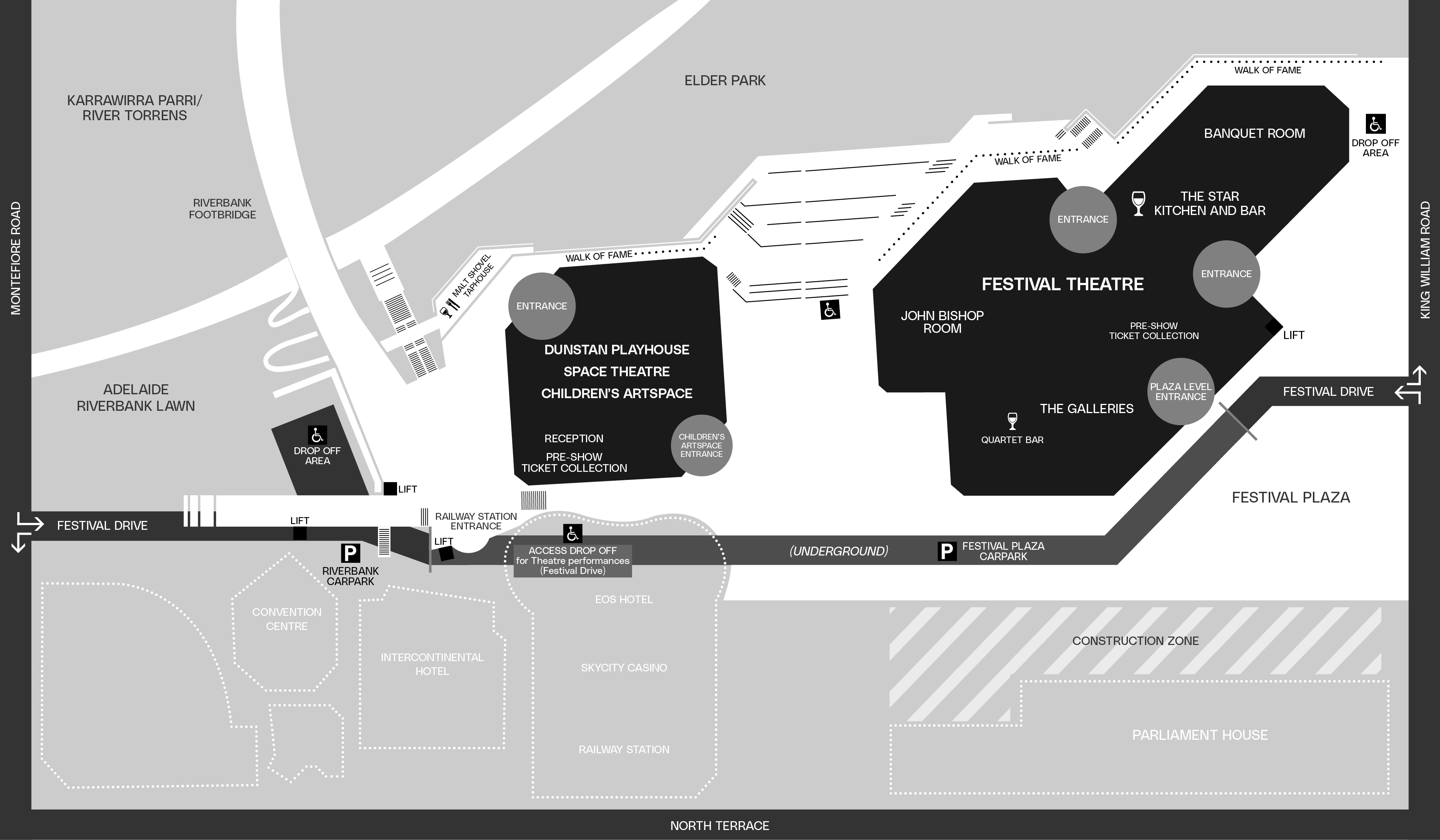 Dunstan Playhouse and Space Theatre • Adelaide Festival Centre